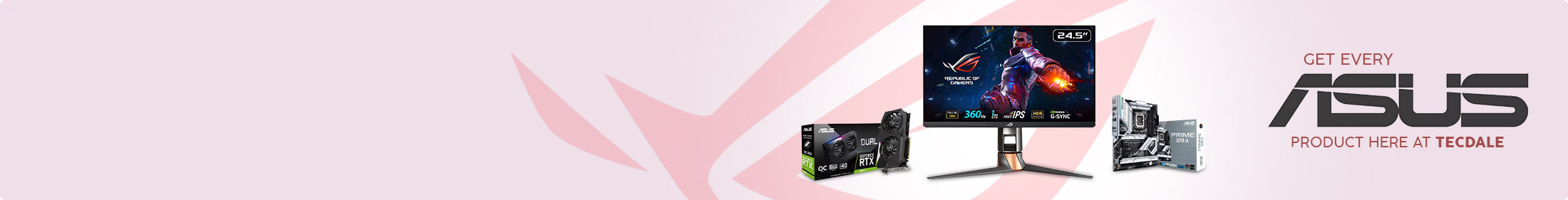 ASUS Deals: Gaming PCs, Graphics, Monitors | Tecdale