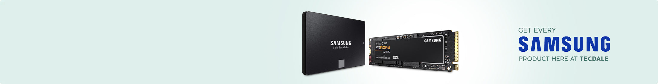 Samsung SSDs Available Now | Tecdale