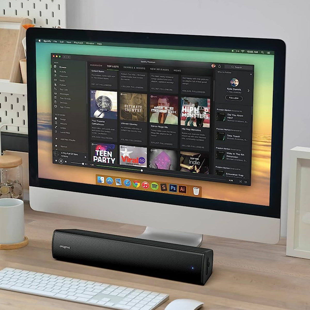 Creative Stage Air 2 - Portable wired and wireless Soun...